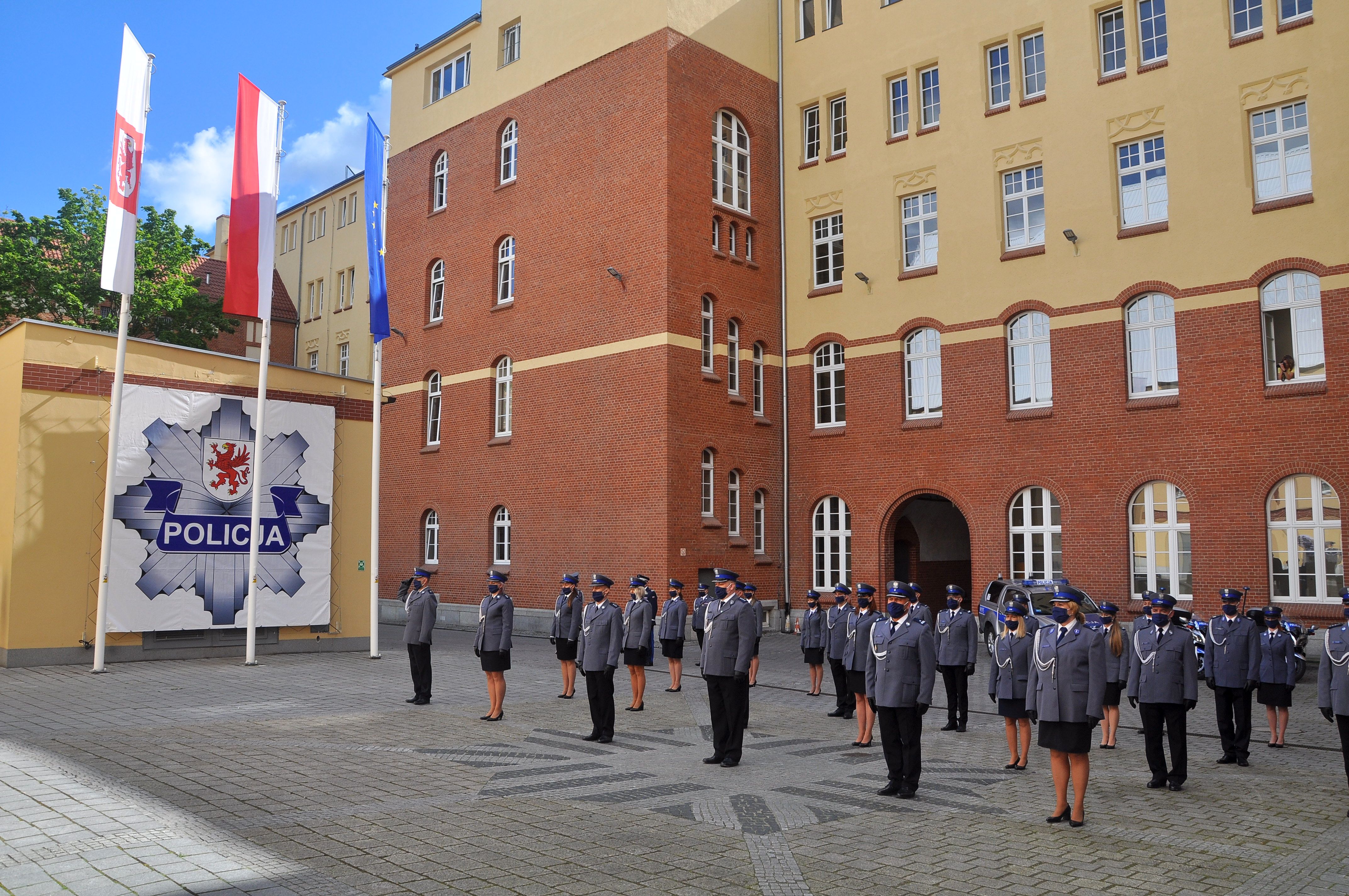 Miejskie obchody Święta Policji w Szczecinie - Aktualności - Komenda Miejska Policji w Szczecinie